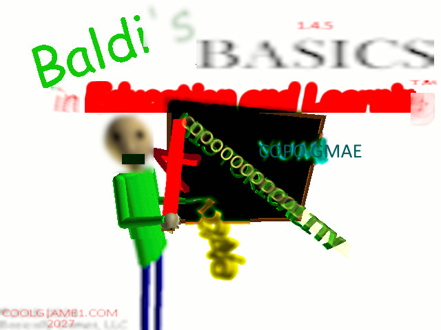 baldi fun game badi Ransomware Work In Progress for Baldi's Basics ...