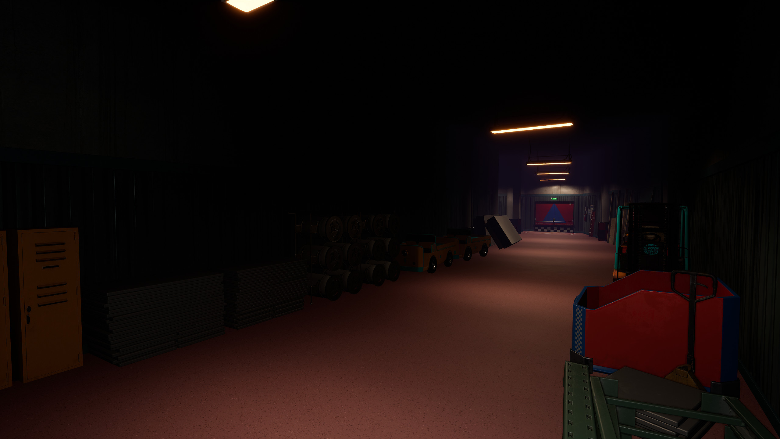 Rockstar Row Hall Restoration Work In Progress for Five Nights at ...