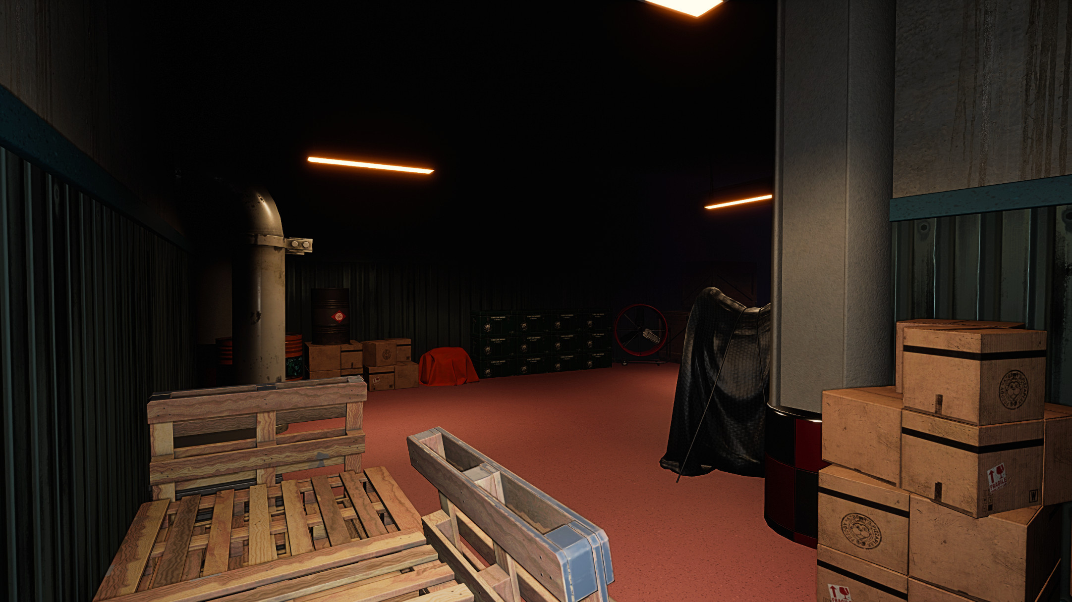 Rockstar Row Hall Restoration Work In Progress for Five Nights at ...