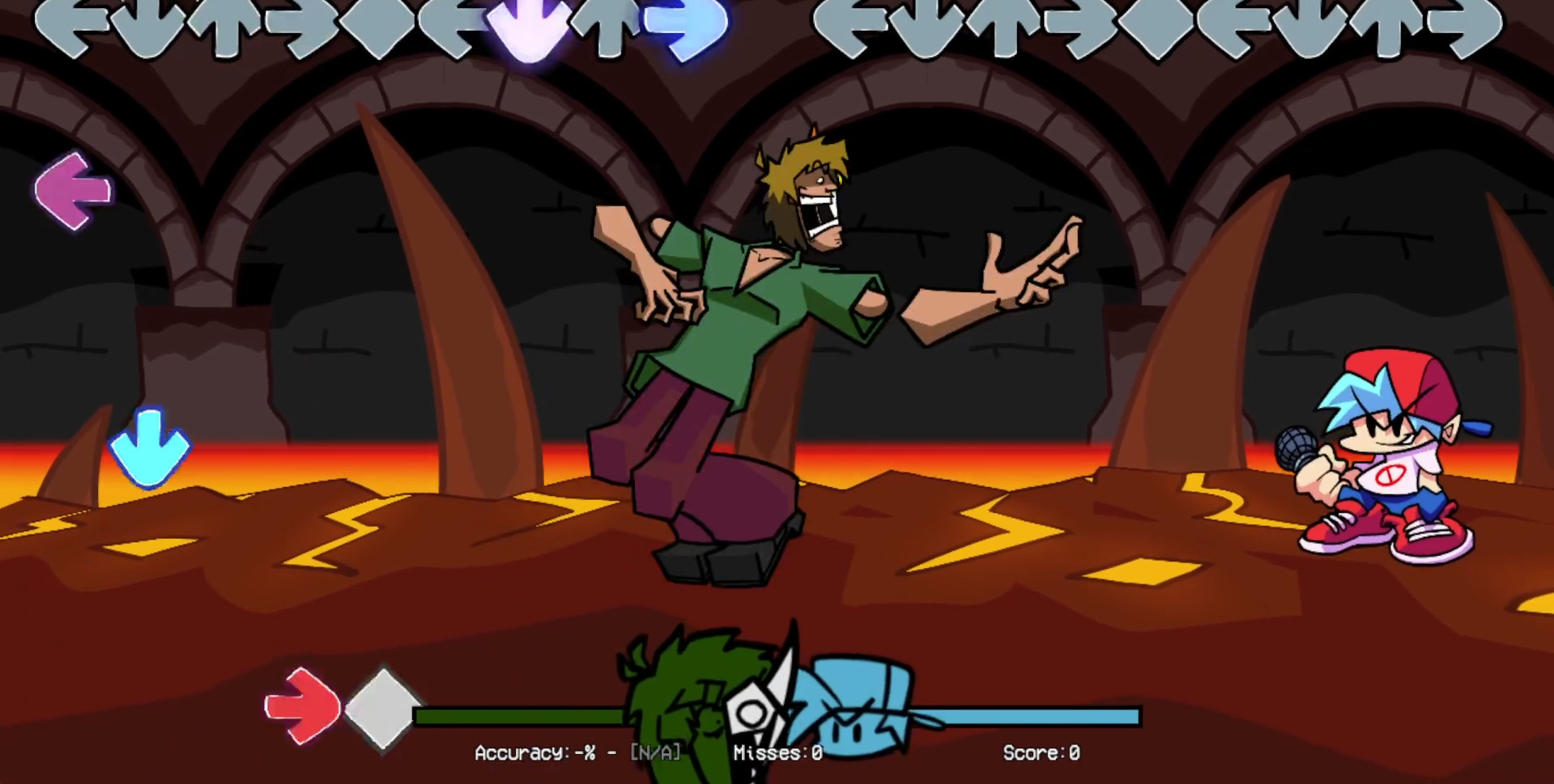 VS Shaggy: Demigod Duel BLUEWIZARD RELEASE Work In Progress for Friday ...