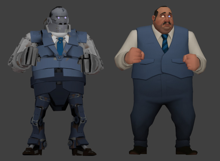 Azi's Robo Civilian Work In Progress for Team Fortress 2 Classified ...