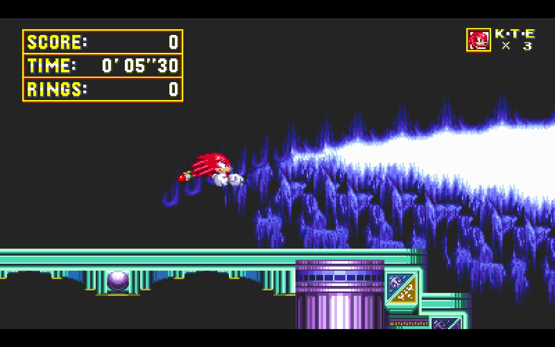 Data Select Themed HUD Work In Progress for Sonic 3 A.I.R. | S3AIR ...