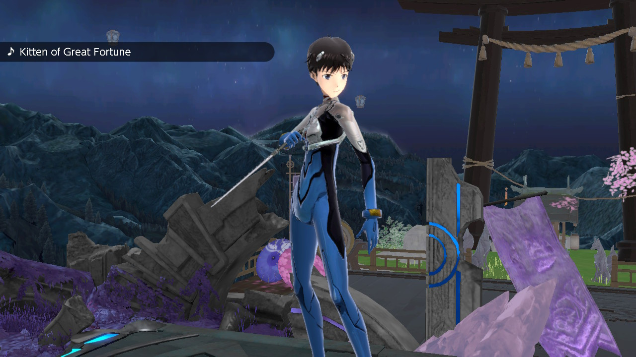 Ikari Shinji over Joker Work In Progress for Super Smash Bros. Ultimate ...
