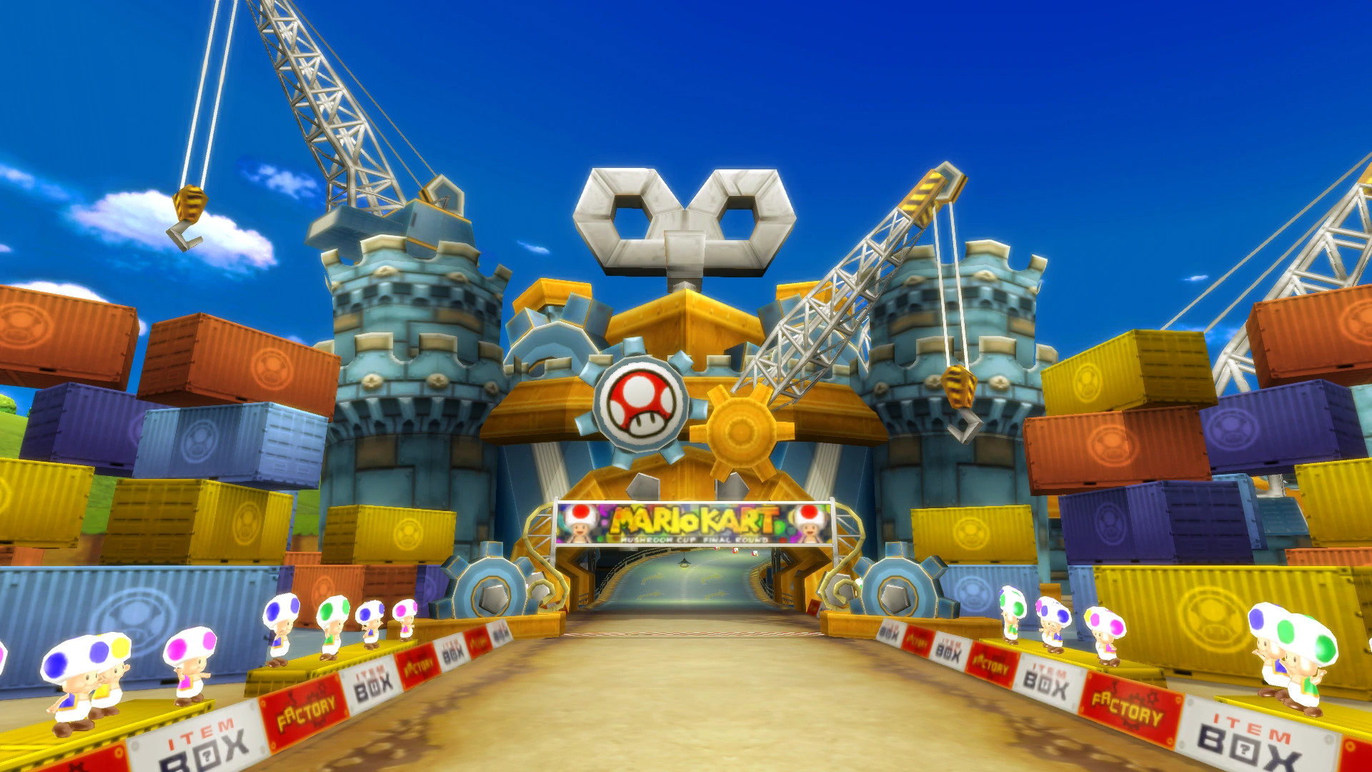 Wii Toads Factory Work In Progress for Mario Kart 8 | MK8 Works In Progress