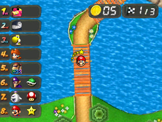 Demo Hud Mario kart World Work In Progress for Mario Kart 7 | MK7 Works In Progress