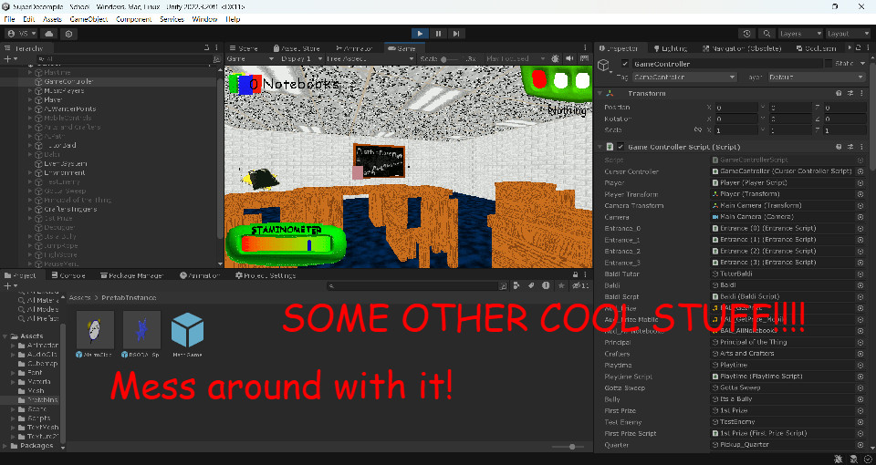 Baldi's Super Decompile! (WIP PAGE) Work In Progress for Baldi's Basics ...