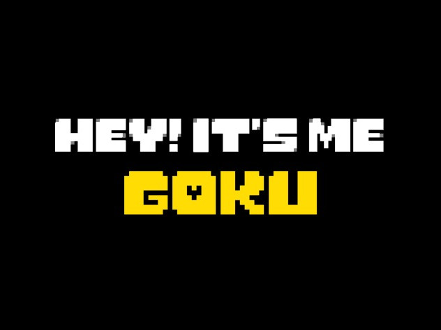 Undertale yellow but goku (beta) Work In Progress for Undertale Yellow ...