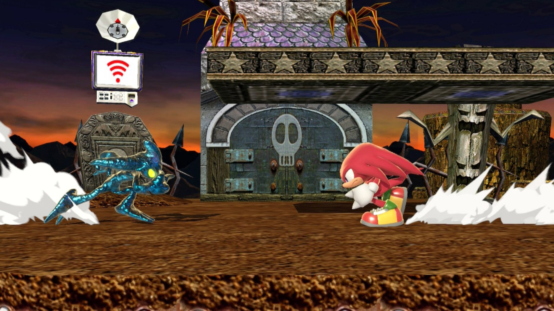 Knuckles the Echidna Moveset Work In Progress for Super Smash Bros ...