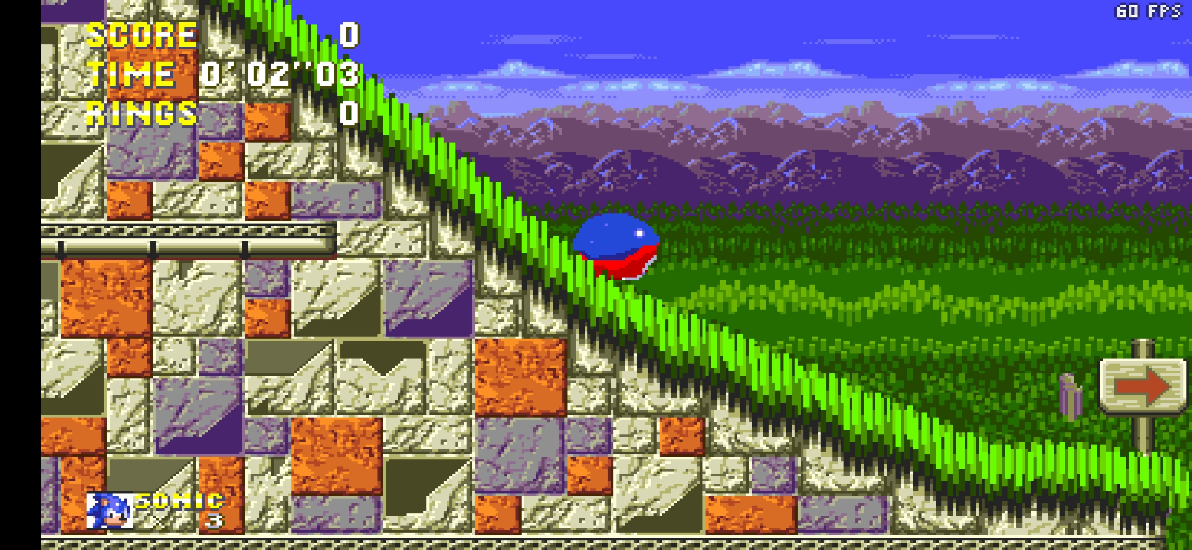 Sonic in a "shopping cart" Work In Progress for Sonic 3 A.I.R. | S3AIR Works In Progress