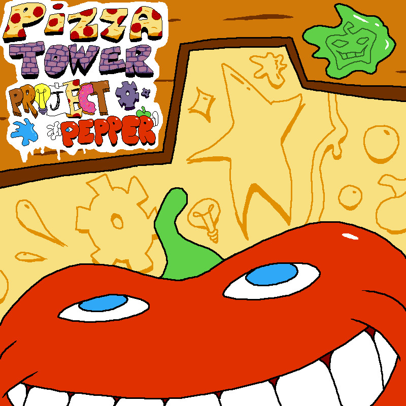 (BACK) Pizza Tower Project Pepper Work In Progress for Pizza Tower | PT ...