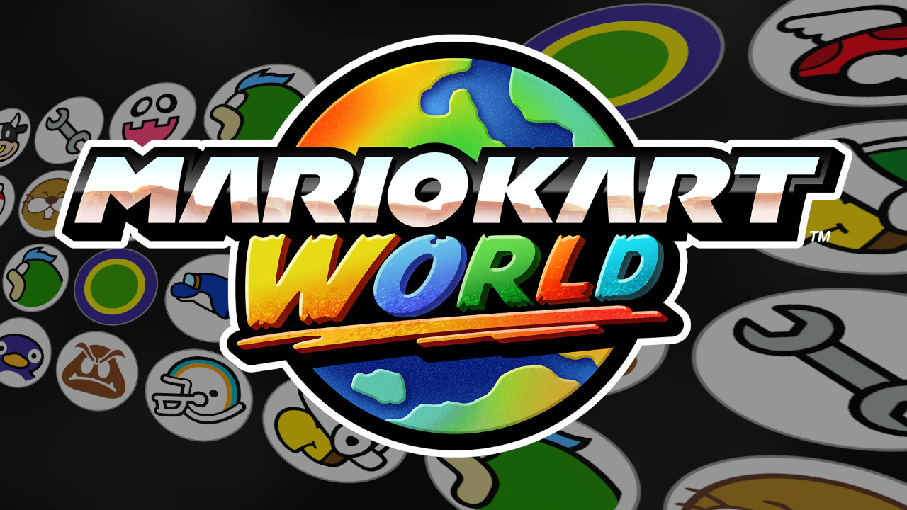 Mario Kart World HD Character Emblems Work In Progress for Mario Kart 8 ...