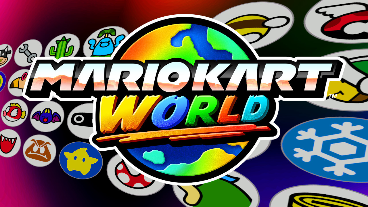 Mario Kart World HD Character Emblems Work In Progress for Mario Kart 8 ...