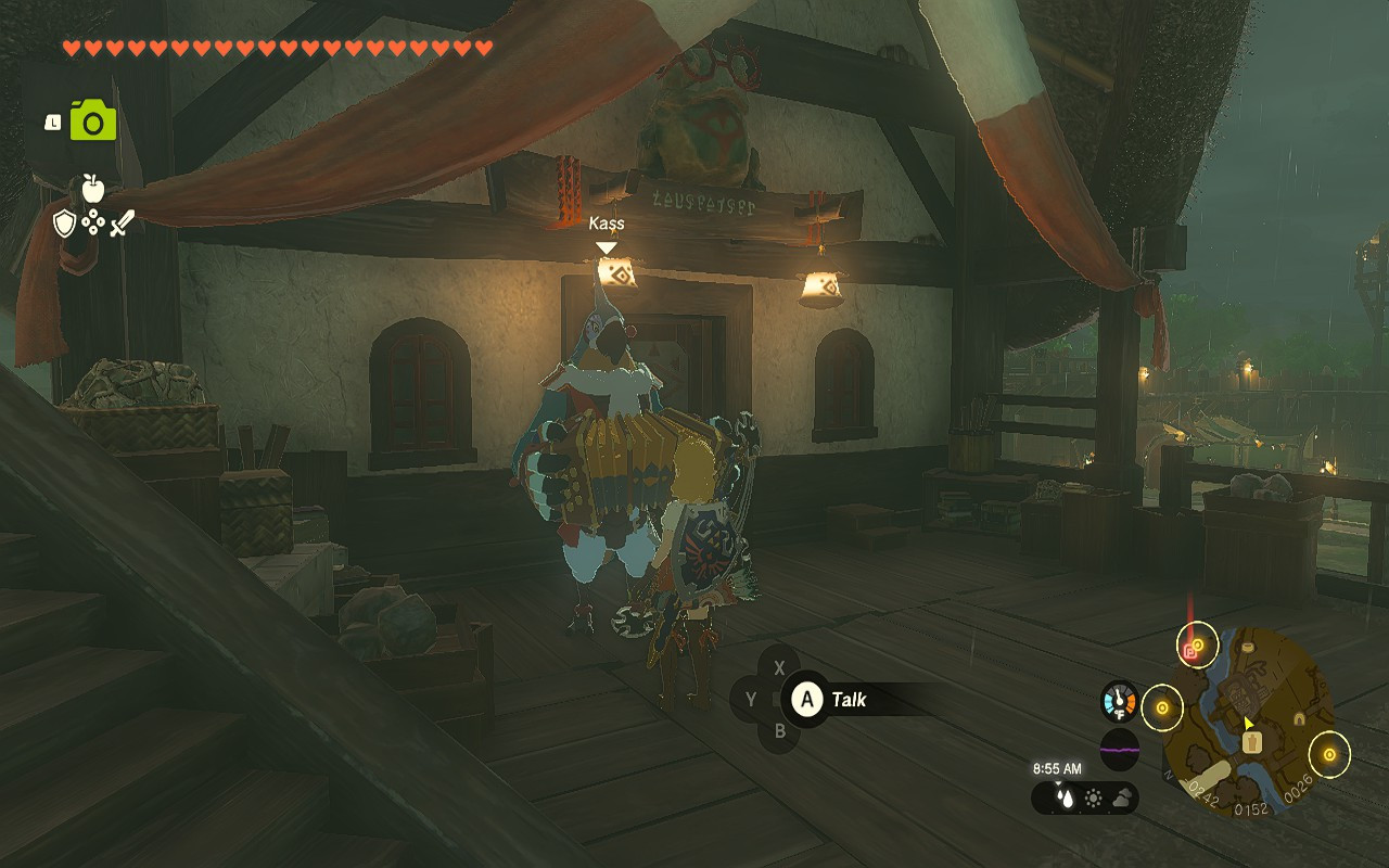 Kass over Purah Work In Progress for The Legend of Zelda: Tears of the ...