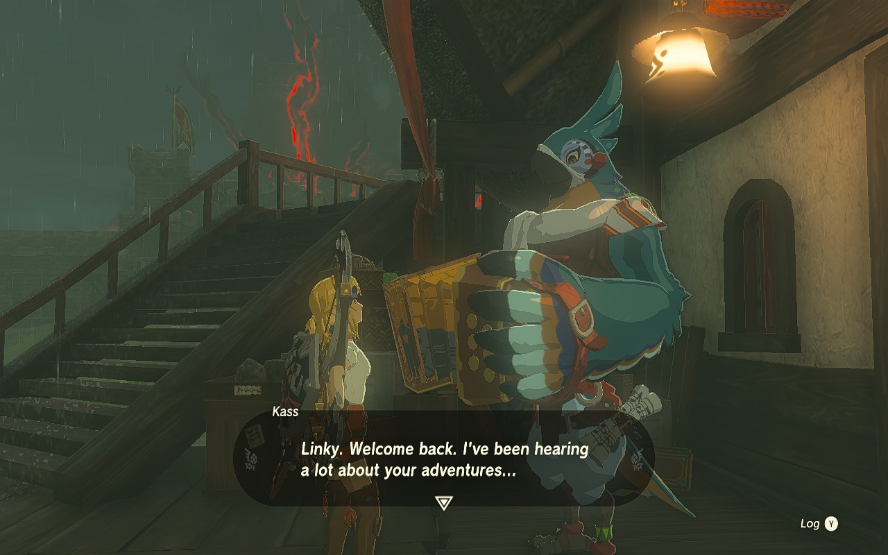 Kass over Purah Work In Progress for The Legend of Zelda: Tears of the ...