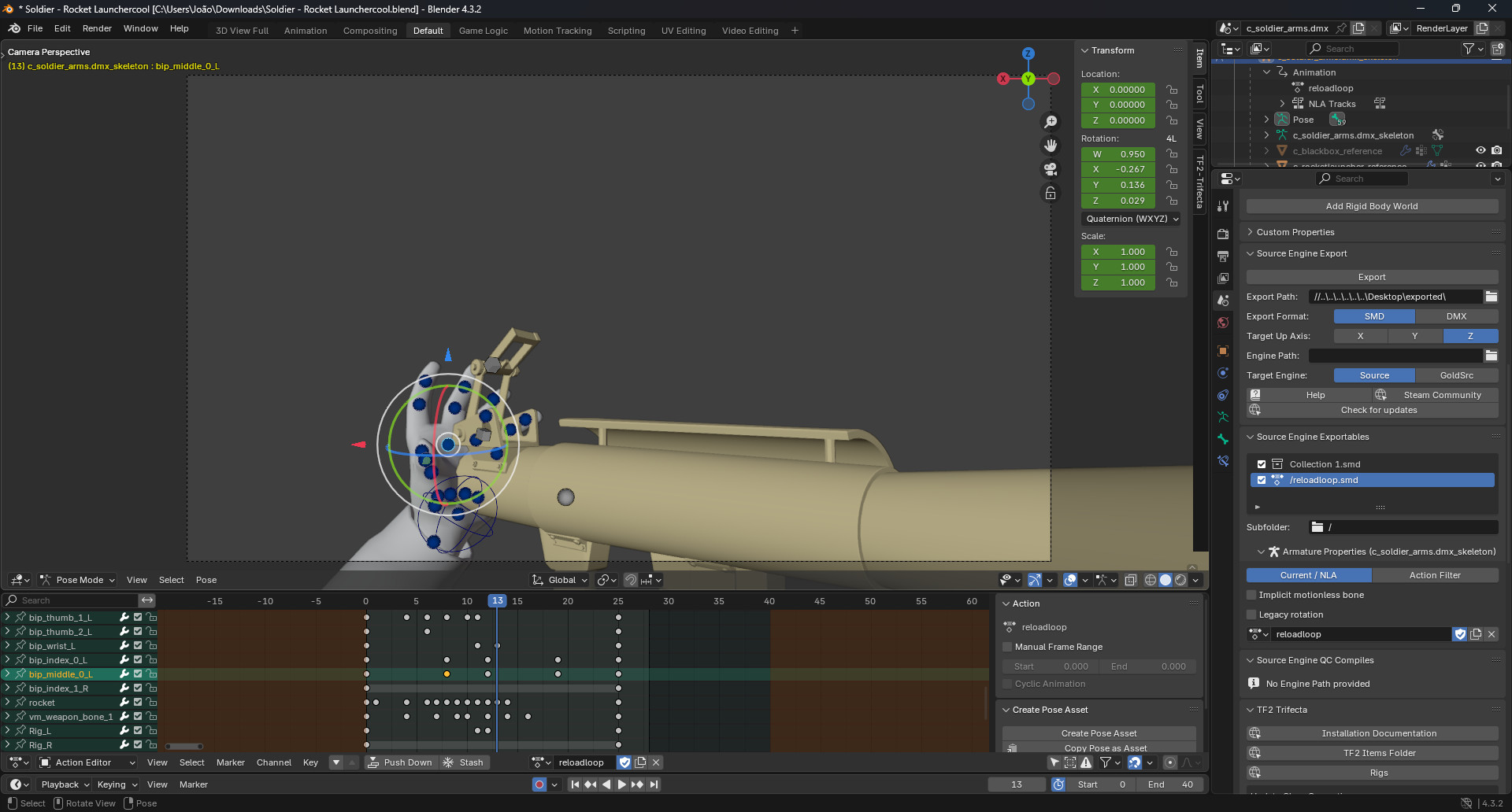 Vanilla Animations Reduxed! Work In Progress for Team Fortress 2 | TF2 ...