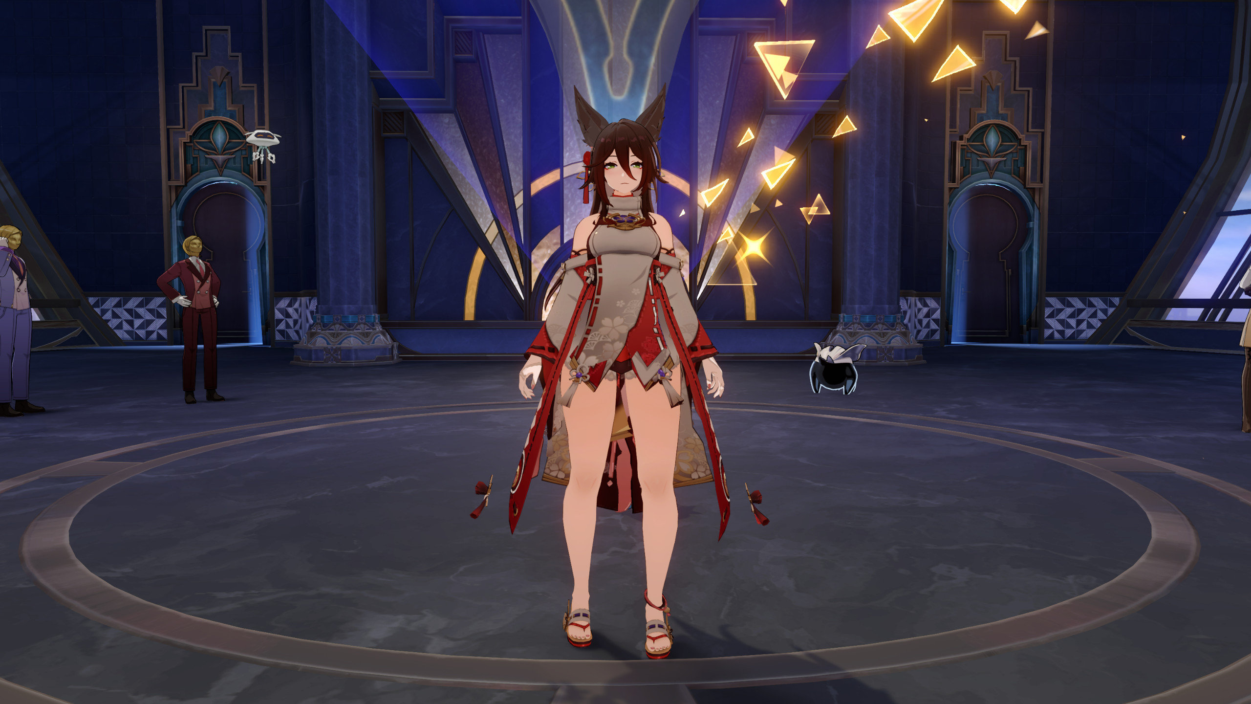 Fugue with Yae Miko's clothes Work In Progress for Honkai Star Rail | HSR Works In Progress