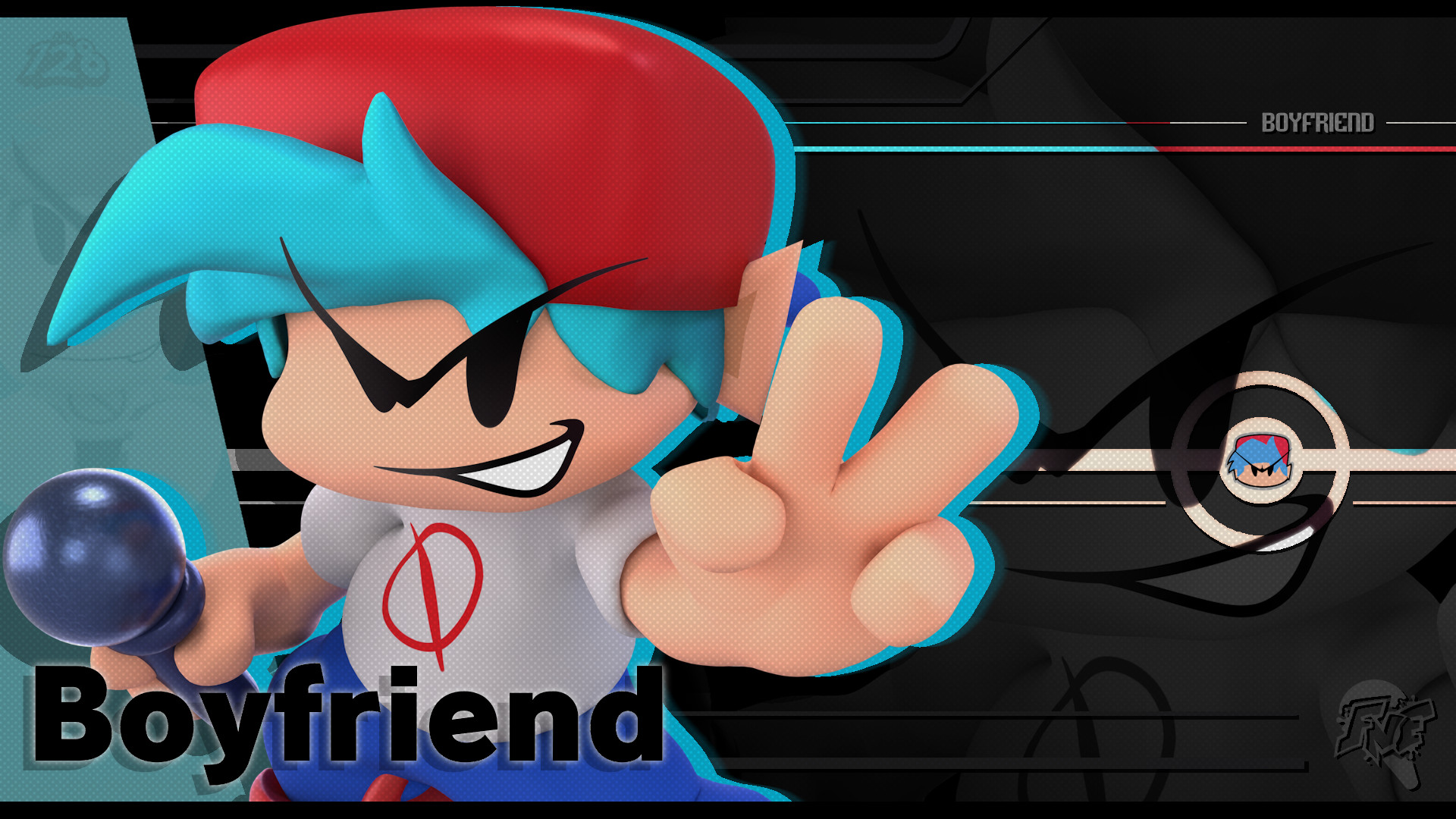 Boyfriend Moveset (FINAL PITSTOP) Work In Progress for Super Smash Bros ...