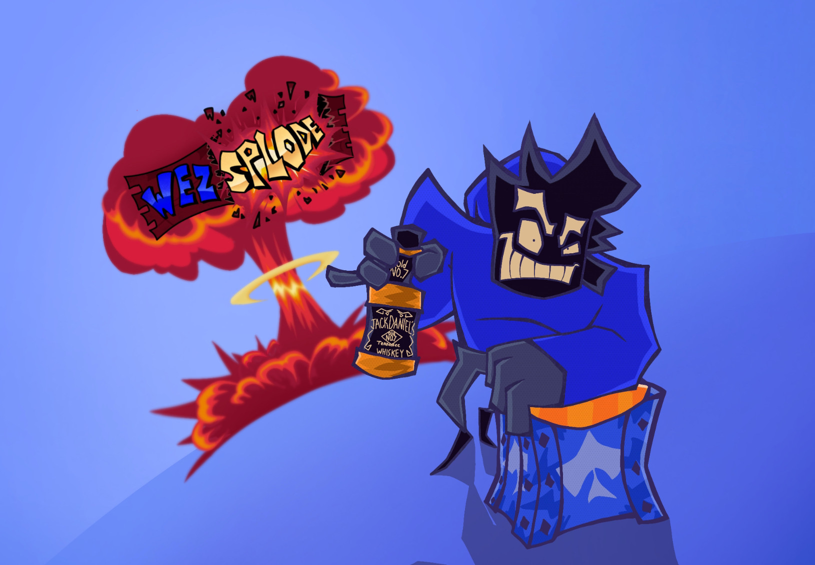 WEZSPLODE Work In Progress for ANTONBLAST | AB Works In Progress