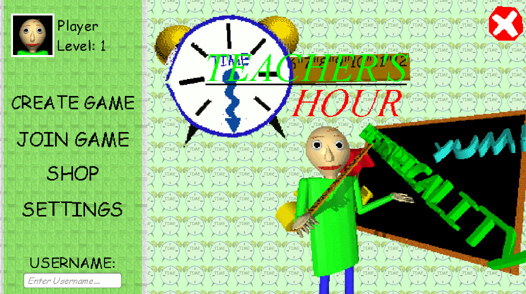 TEACHER'S HOUR Work In Progress for Baldi's Basics | Baldi Works In ...
