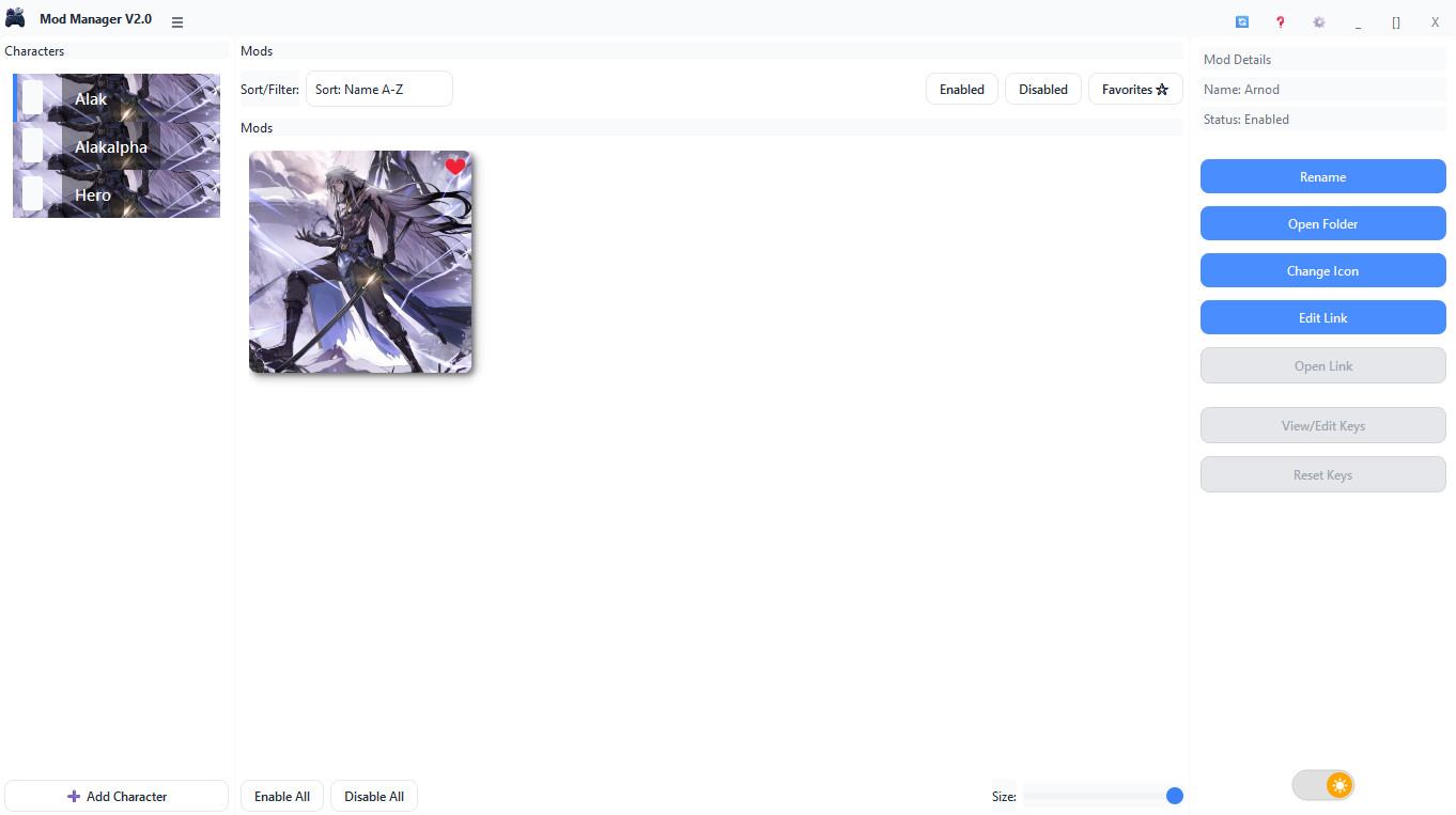 Mod-Manager-V2 Work In Progress for Wuthering Waves | WuWa Works In ...
