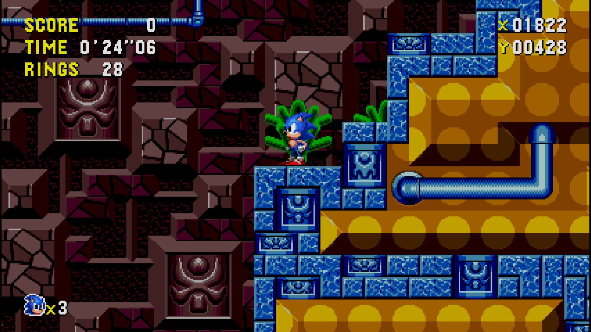 Sonic CD Lost Levels Restoration Work In Progress for Sonic CD (2011 ...