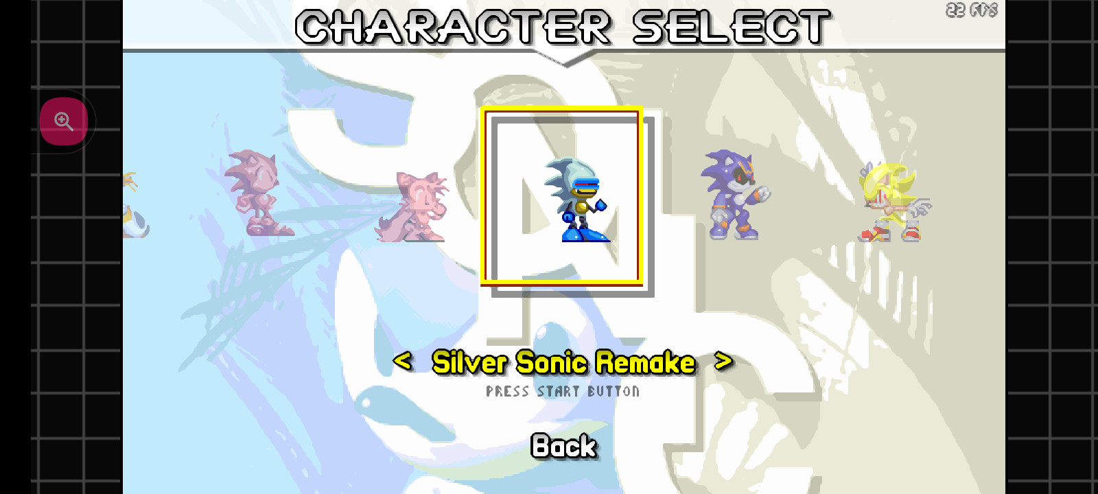 Extra Slot Remake Silver Sonic Work In Progress for Sonic 3 A.I.R ...