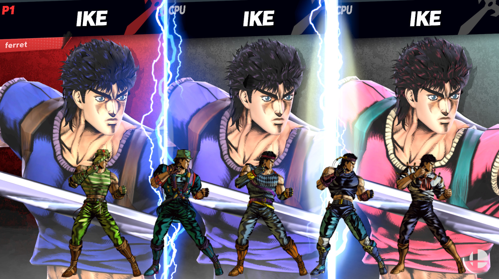 Jonathan Joestar Echo Fighter (WiP) Work In Progress for Super Smash Bros. Ultimate | SSBU Works ...