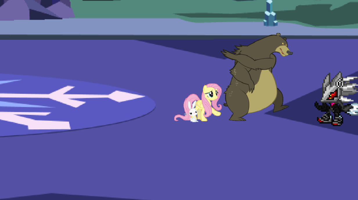 MLP: Fluttershy and Angel (CMC+/Crusade) Work In Progress for Super ...