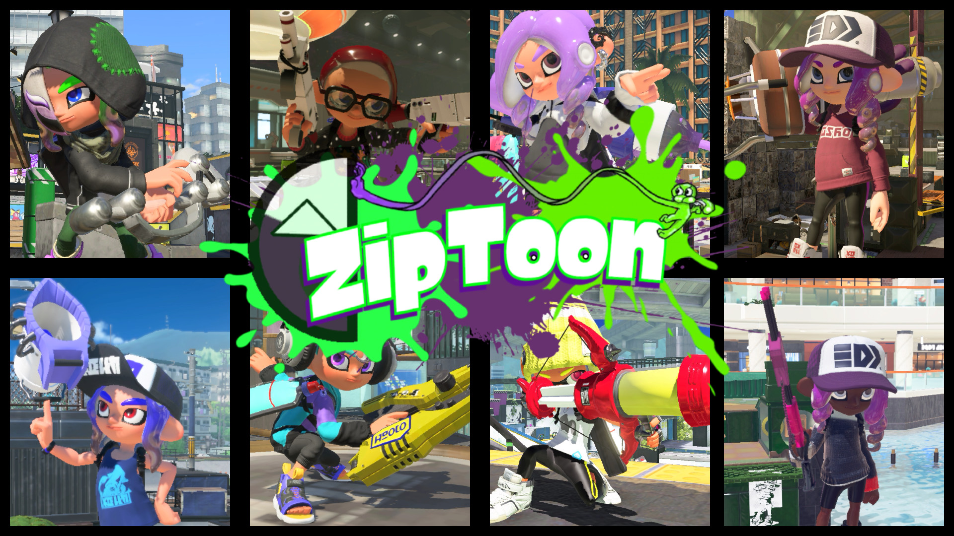 ZipToon Work In Progress for Splatoon 3 | Splatoon 3 Works In Progress
