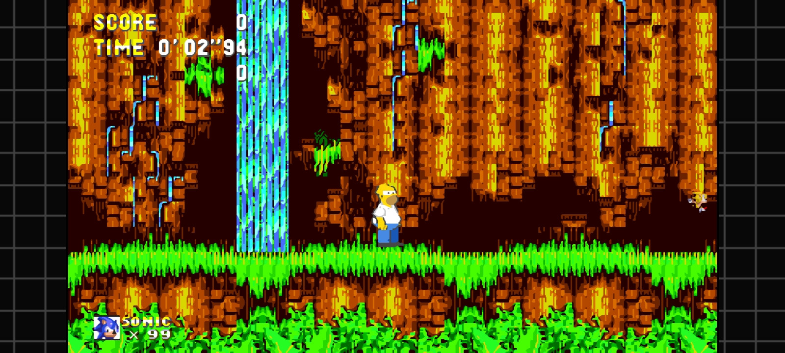 Homer Simpson In Sonic 3 AIR Work In Progress for Sonic 3 A.I.R ...