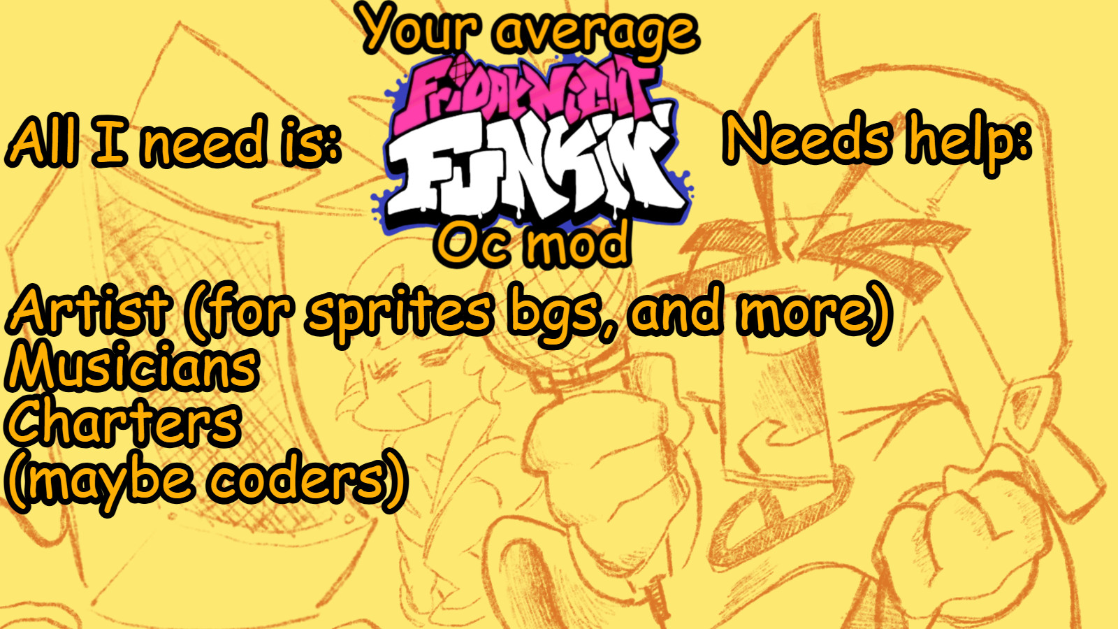 Your average oc one shot Work In Progress for Friday Night Funkin ...