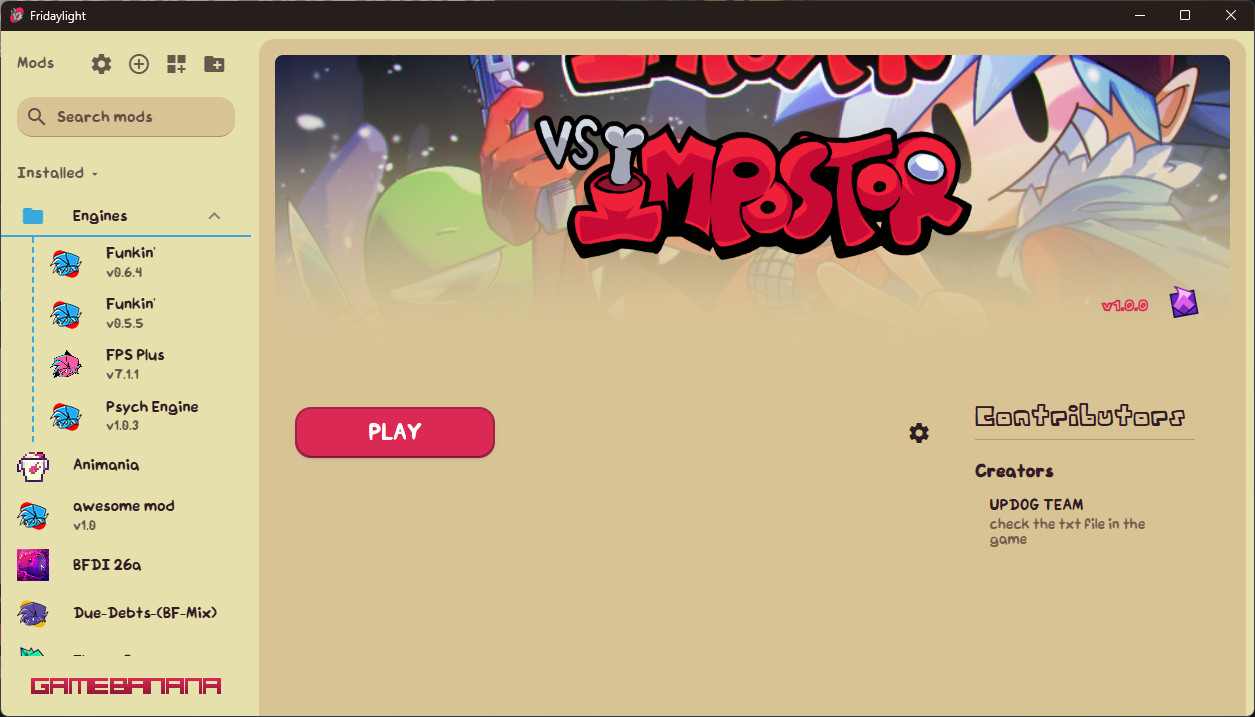 Fridaylight (Mod Manager) Work In Progress for Friday Night Funkin ...