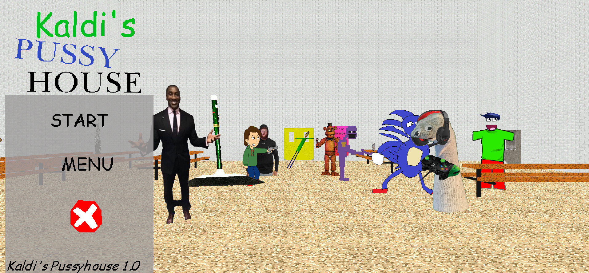 [SENSITIVE CONTENT] Kaldi Pussyhouse (unoffical yaldi sequal be like) Work In Progress for Baldi ...