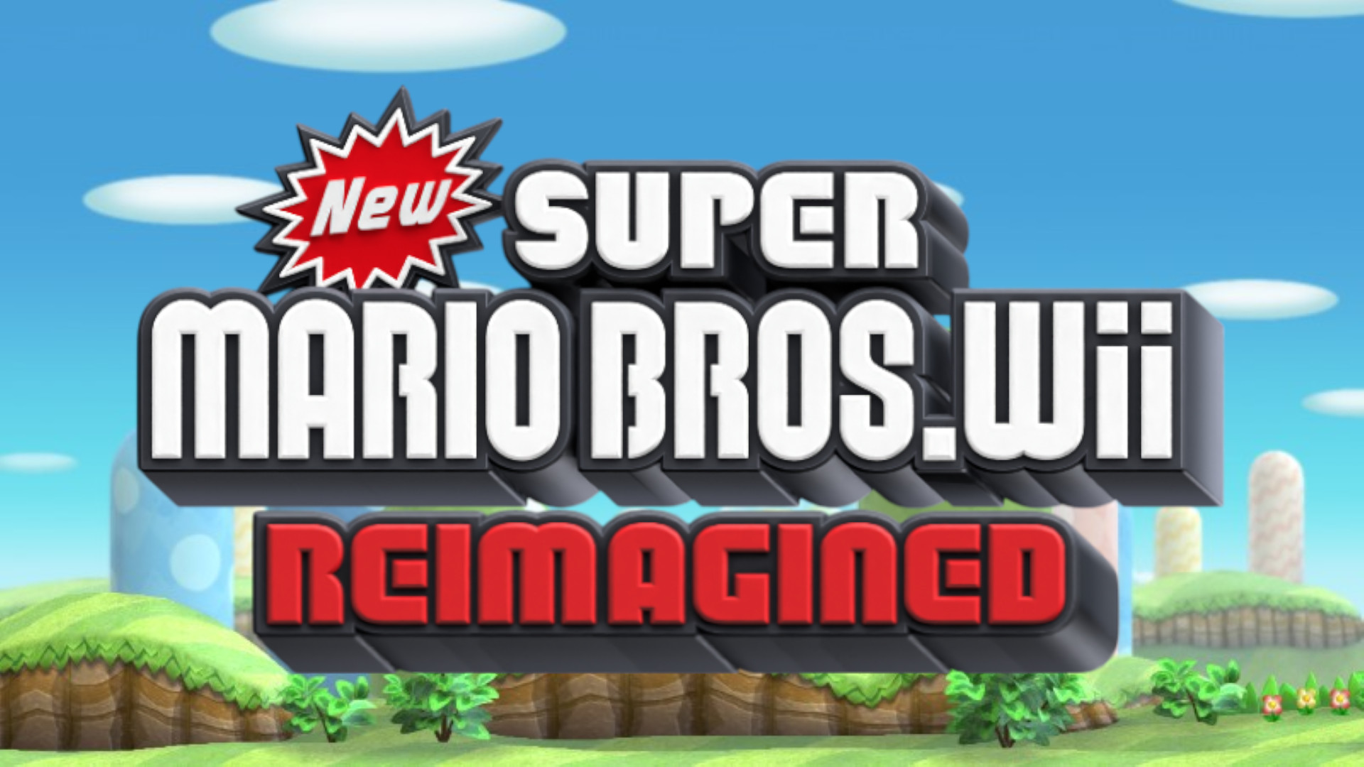 New SUPER MARIO BROS. Wii REIMAGINED Work In Progress for New Super ...