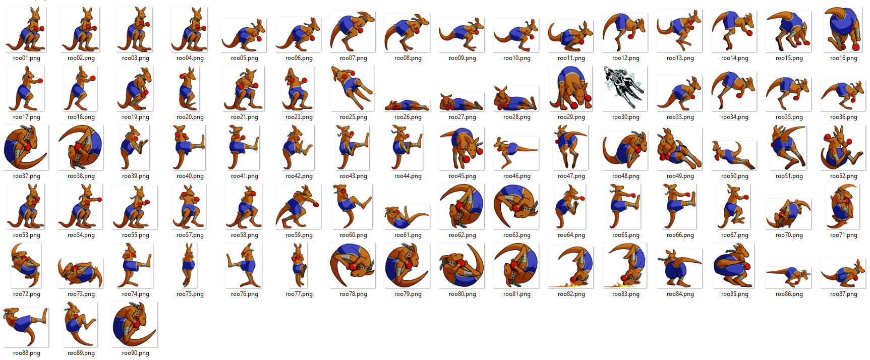 SOR3 Roo Custom Work In Progress for Streets of Rage 4 | SOR4 Works In ...