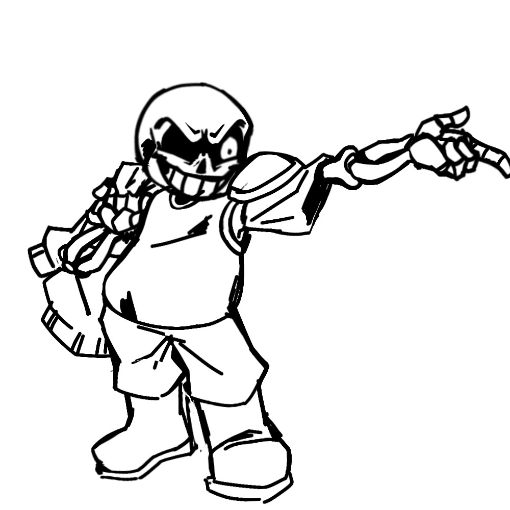 FNF: Distrust | Underswap: Disbelief Work In Progress for Friday Night ...