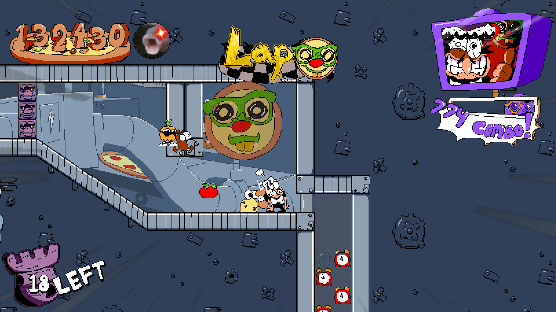 Lap Hell: Nerdface Edition Update Work In Progress for Pizza Tower | PT ...