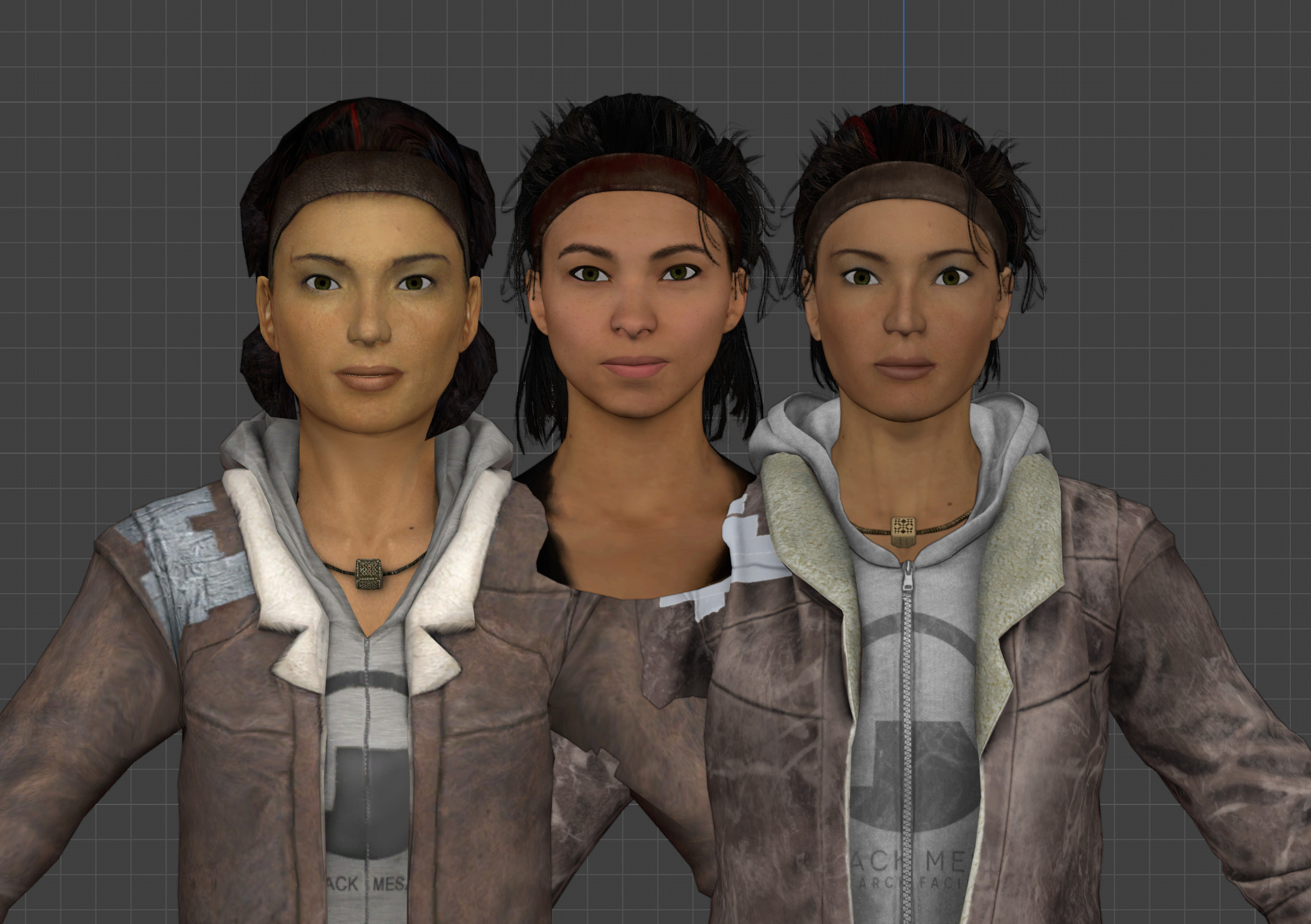 Accurate HL:A Cast Work In Progress for Half-Life 2 | HL2 Works In Progress
