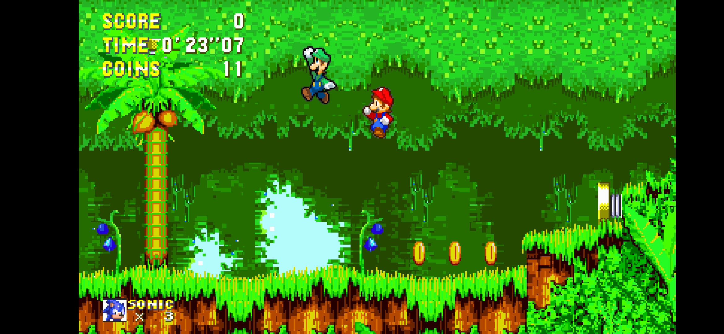 Mario & Luigi: Brothers in A.I.R. Work In Progress for Sonic 3 A.I.R ...