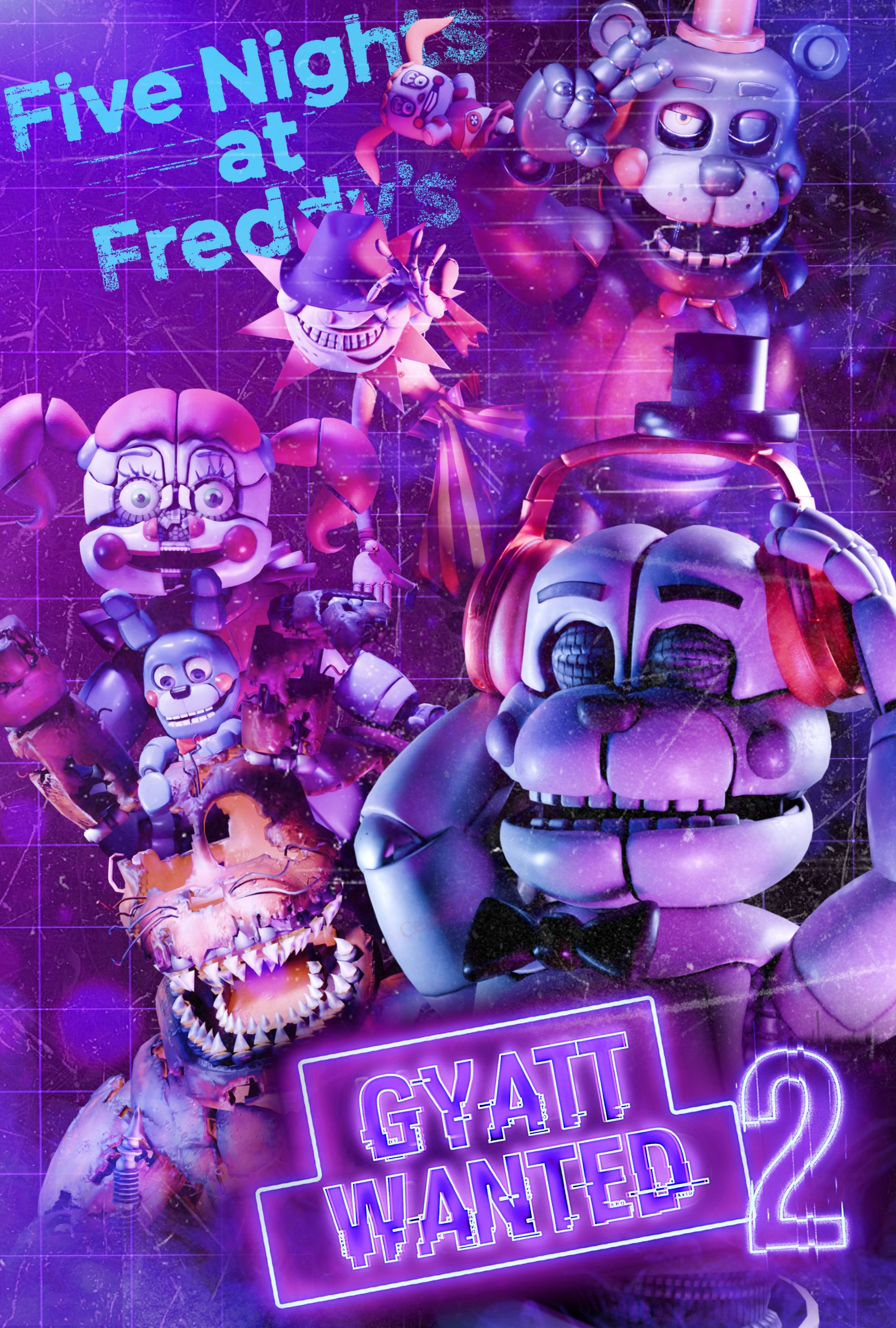 FNAF: GYATT WANTED 2 Work In Progress for Five Nights at Freddy's: Help ...