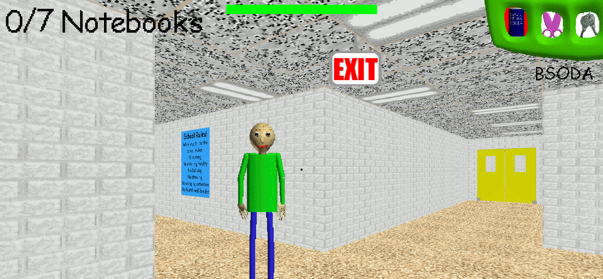Baldi's Speedrun Work In Progress for Baldi's Basics | Baldi Works In ...