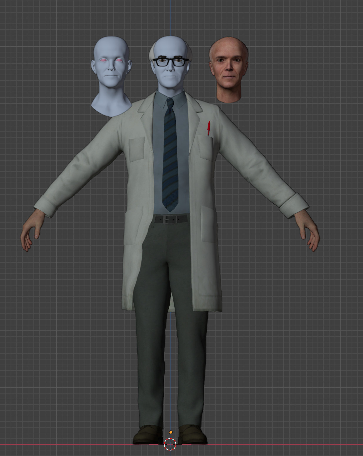 Accurate HL:A Cast Work In Progress for Half-Life 2 | HL2 Works In Progress