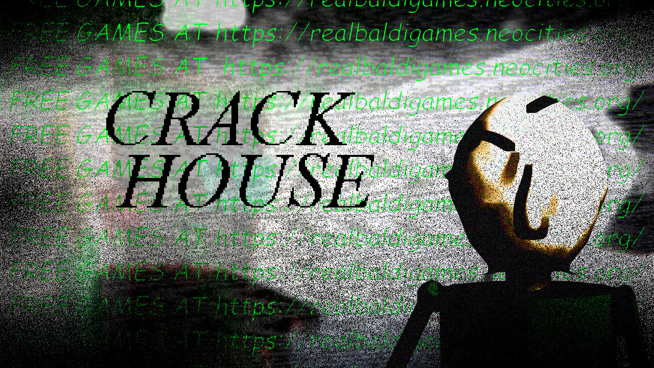 CRACKHOUSE Work In Progress for Baldi's Basics | Baldi Works In Progress