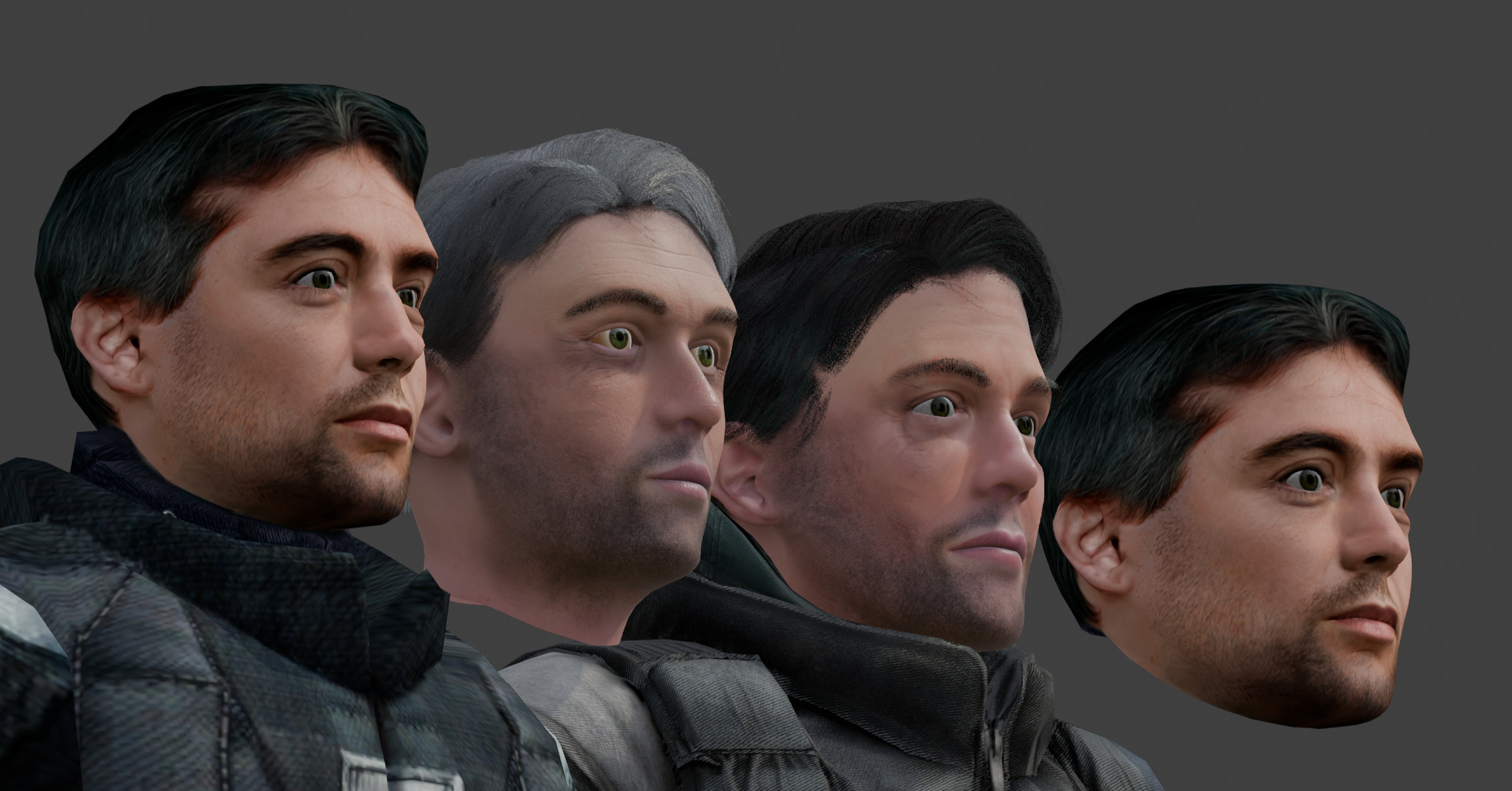 Accurate HL:A Cast Work In Progress for Half-Life 2 | HL2 Works In Progress