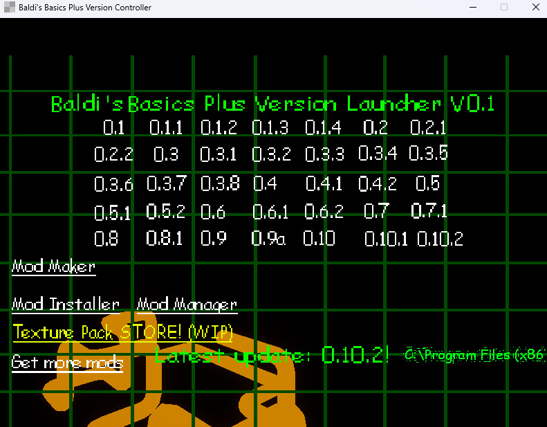 Baldi's Basics Plus Version Launcher Work In Progress for Baldi's ...