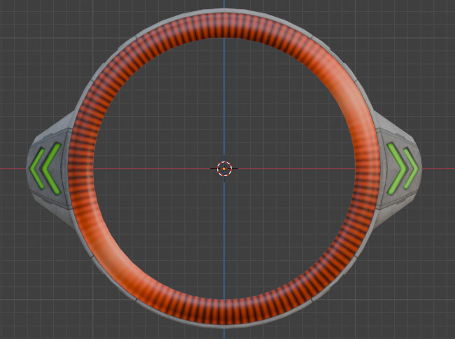 Frontiers-styled Mechanical Dash Rings Work In Progress for Sonic Frontiers | Frontiers Works In ...