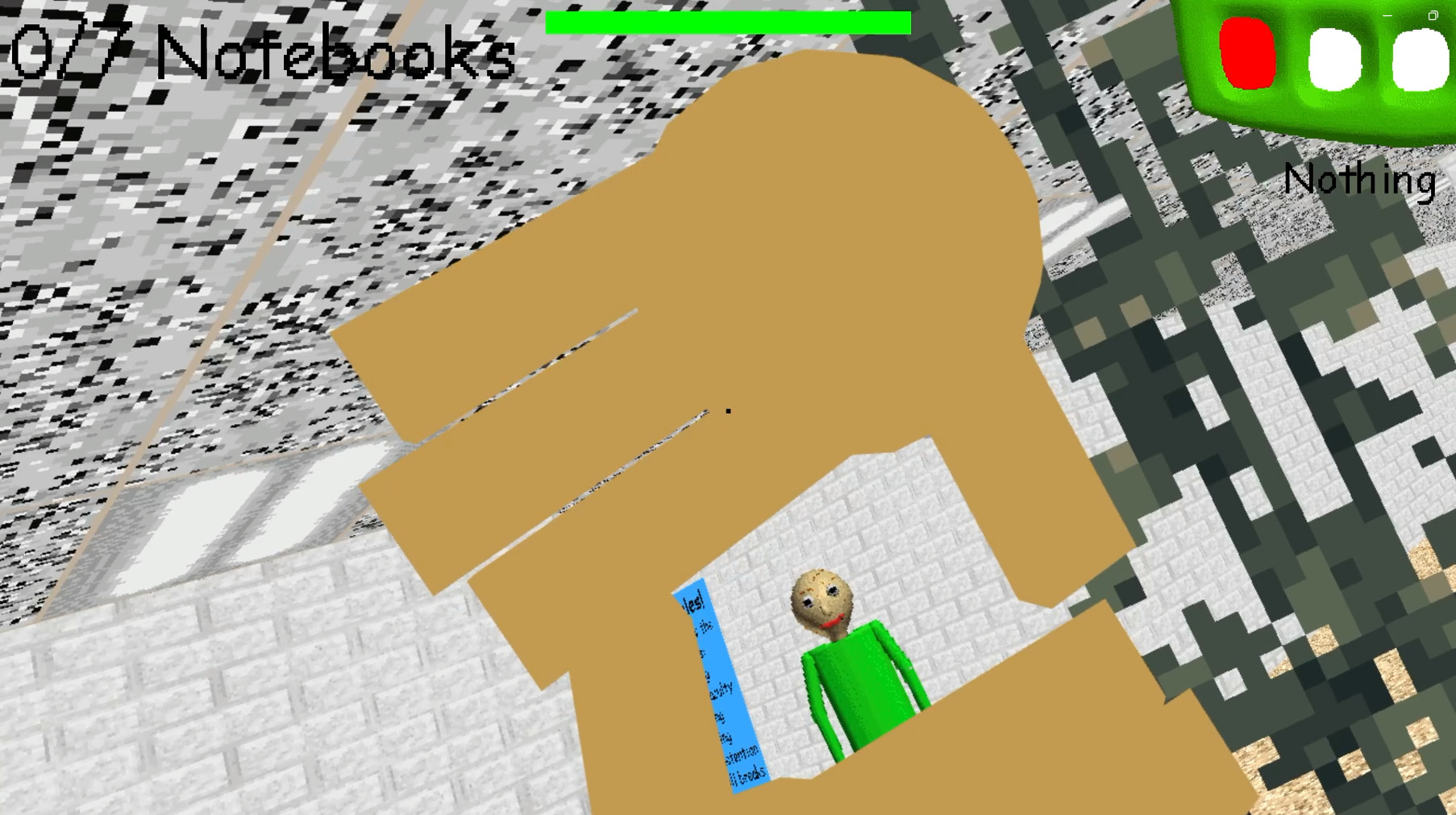 Baldi's Basics VR Work In Progress for Baldi's Basics | Baldi Works In ...