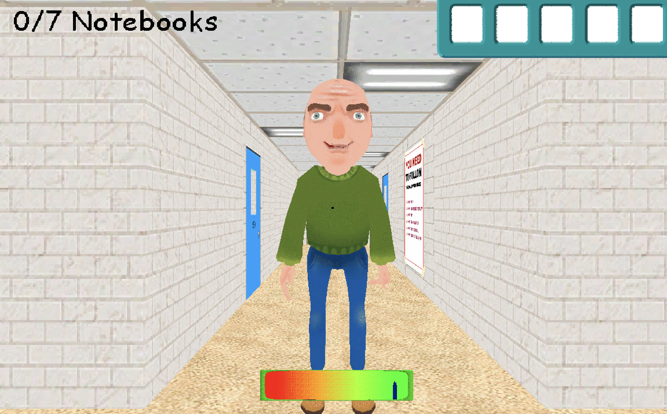Baldi's Basics In Here School Chaos Work In Progress for Baldi's Basics ...