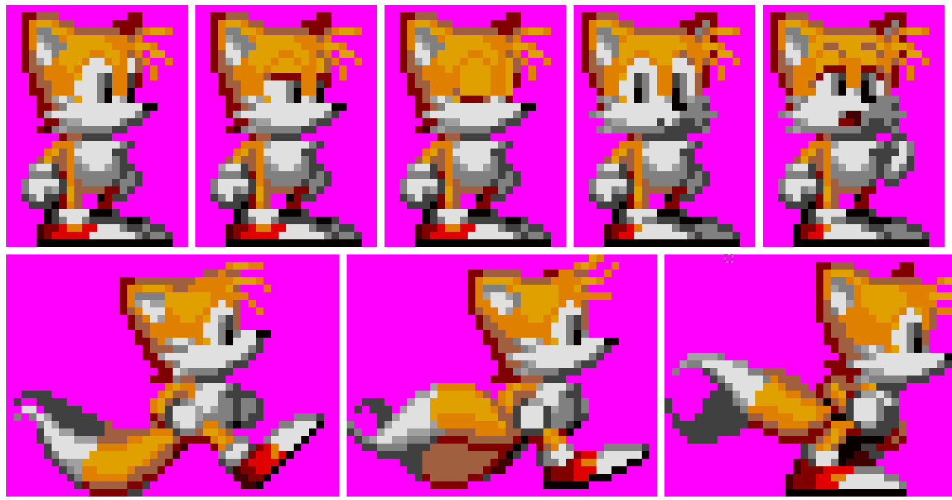 My Take on Tails (WIP) Work In Progress for Sonic CD (2011) | SCD Works ...
