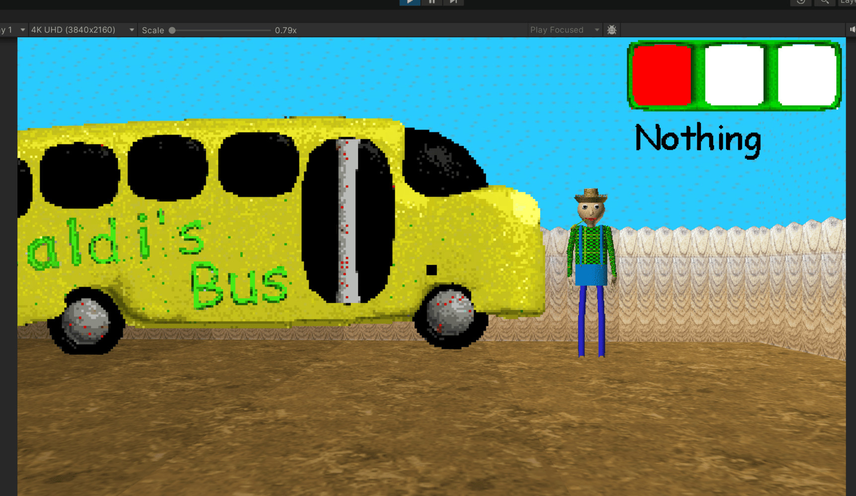 Baldi Basics Farm BUT its MINIGAME Work In Progress for Baldi's Basics ...